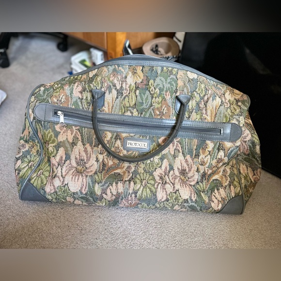 protocol | Bags | Vintage Protocol Luggageweekender Bag | Poshmark